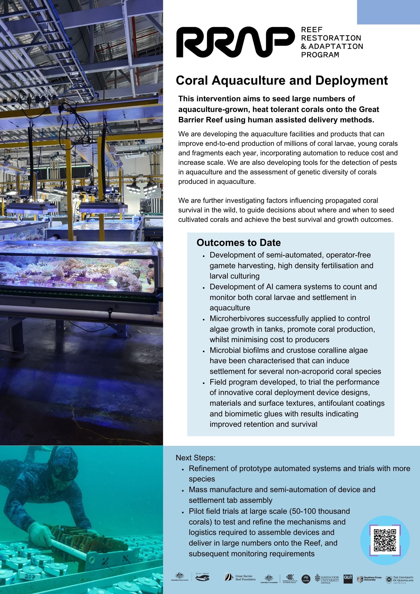 Fact Sheets Archives - Reef Restoration and Adaptation Program
